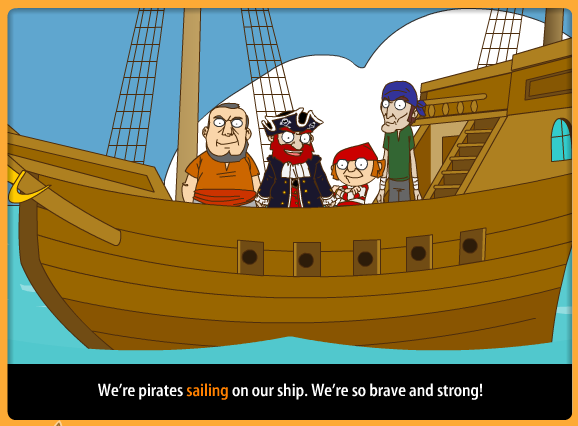 The pirates song - Play Online on Flash Museum 🕹️