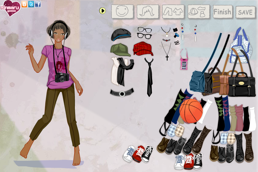 Tomboy Girl Dress Up Game - Play Online on Flash Museum 🕹️