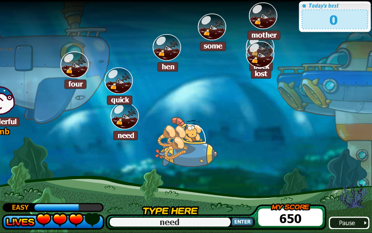 Trash Typer - Play Online on Flash Museum 🕹️