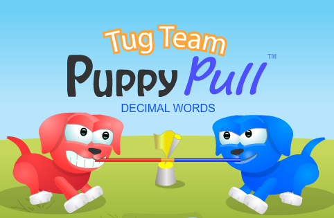 Tug Team Puppy Pull - Play Online on Flash Museum 🕹️