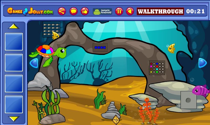 Underwater Gold Treasure Escape - Play Online on Flash Museum 🕹️
