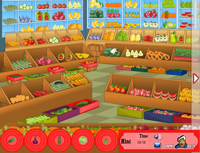 Vegetable Shop - Play Online on Flash Museum 🕹️