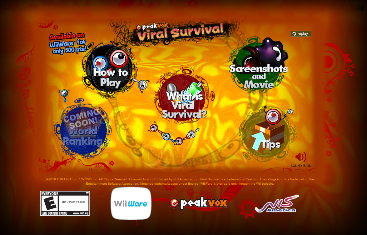 Viral Survival Microsite - Play Online on Flash Museum 🕹️