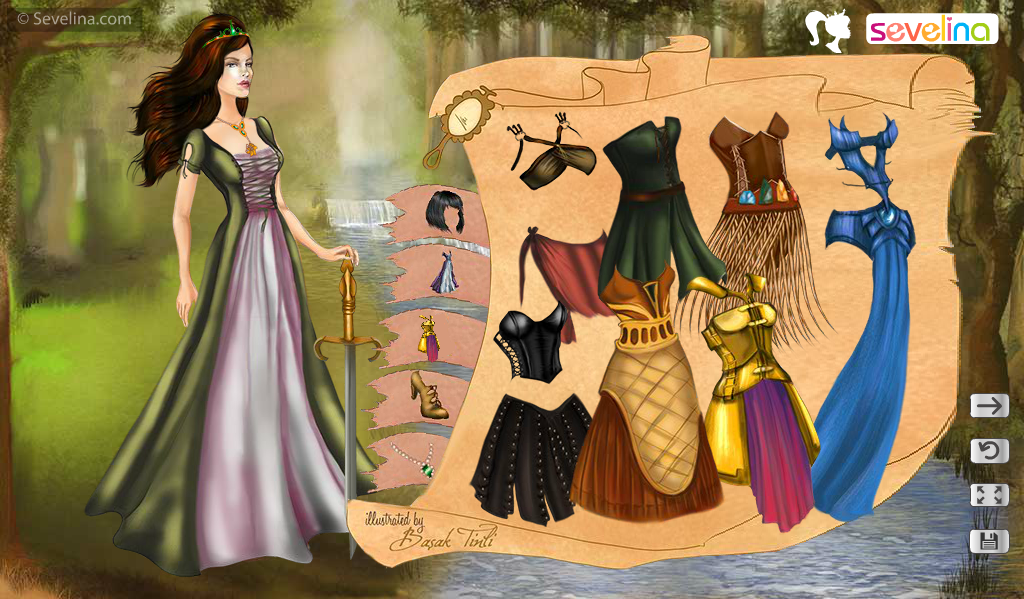 Warrior or Princess? - Play Online on Flash Museum 🕹️