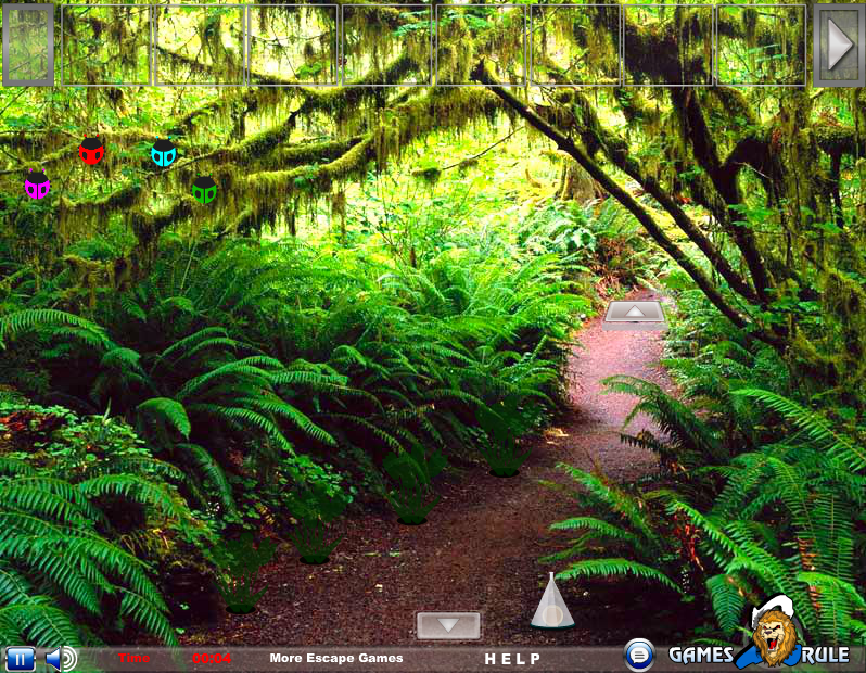 Wet Evergreen Forest Escape - Play Online on Flash Museum 🕹️
