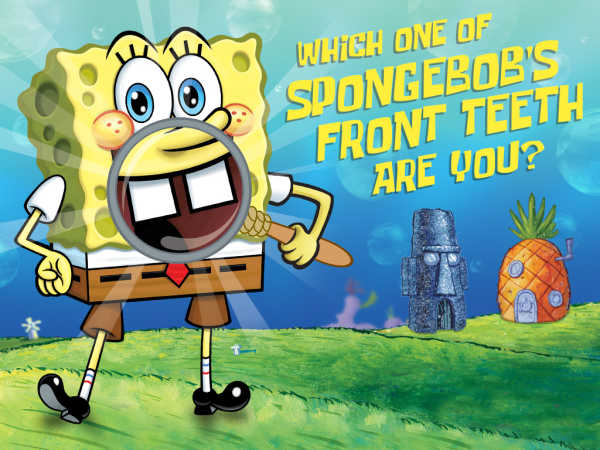 Which One of SpongeBob's Front Teeth Are You? - Play Online on Flash ...