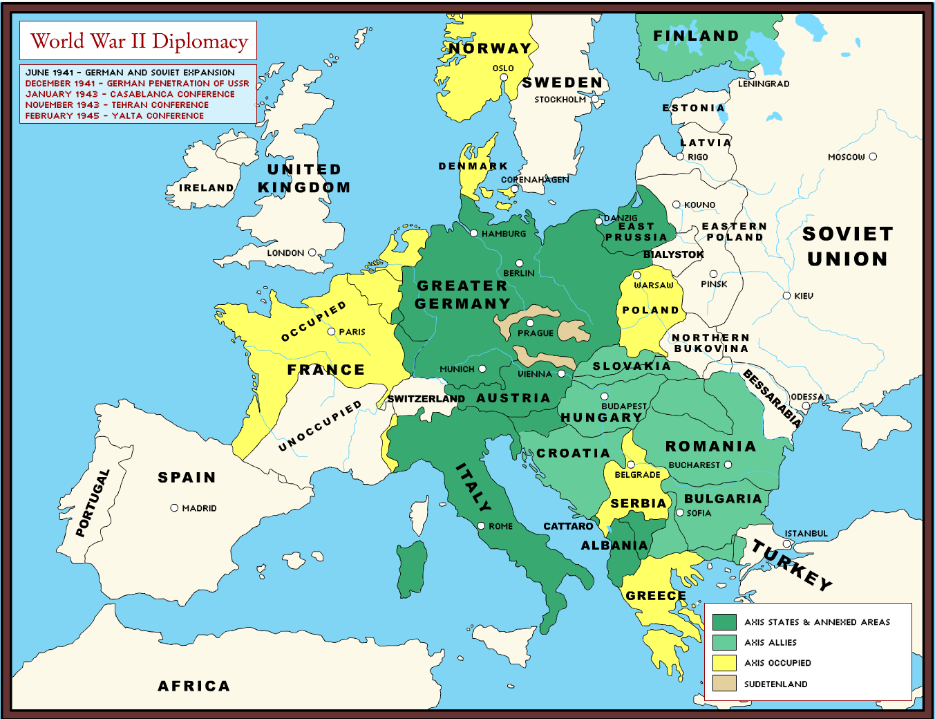 World War II Diplomacy - Play Online on Flash Museum 🕹️