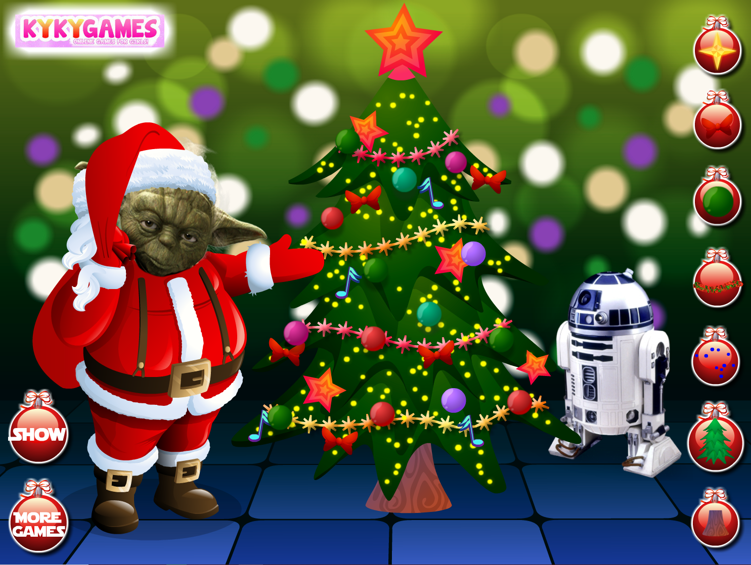 Yoda Jedi Christmas Play Online On Flash Museum 🕹️