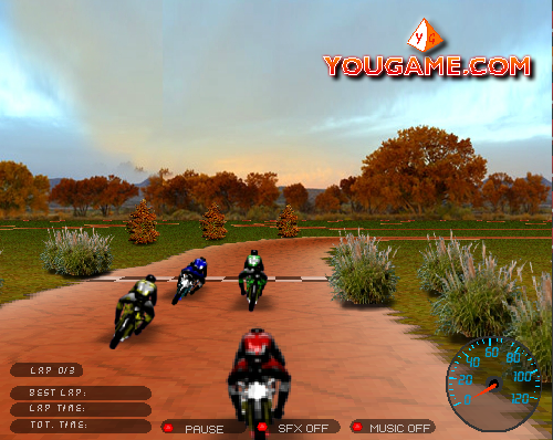 3D Motorcycle Racing - Play Online on Flash Museum 🕹️