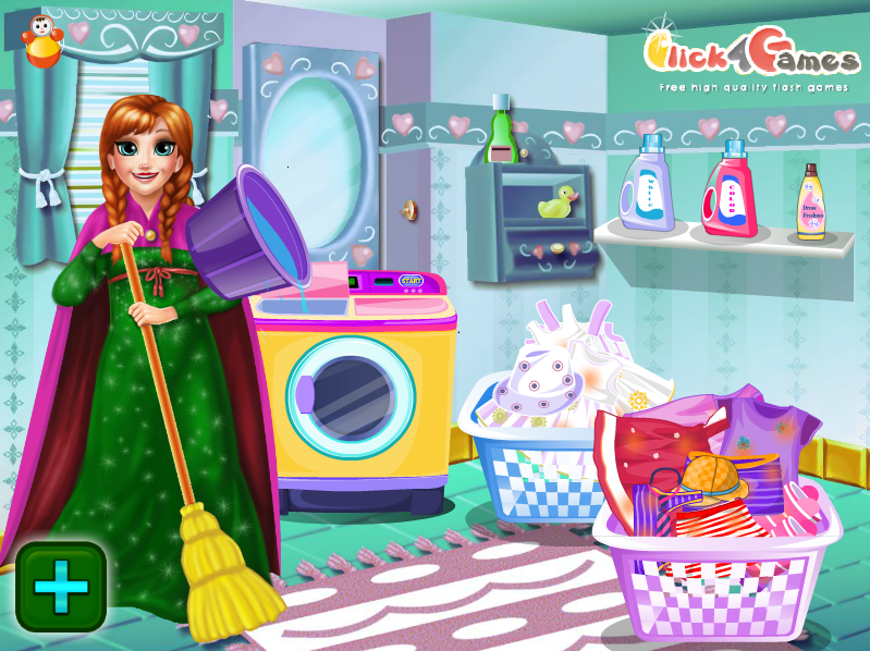 Anna Housekeeping Day - Play Online on Flash Museum 🕹️