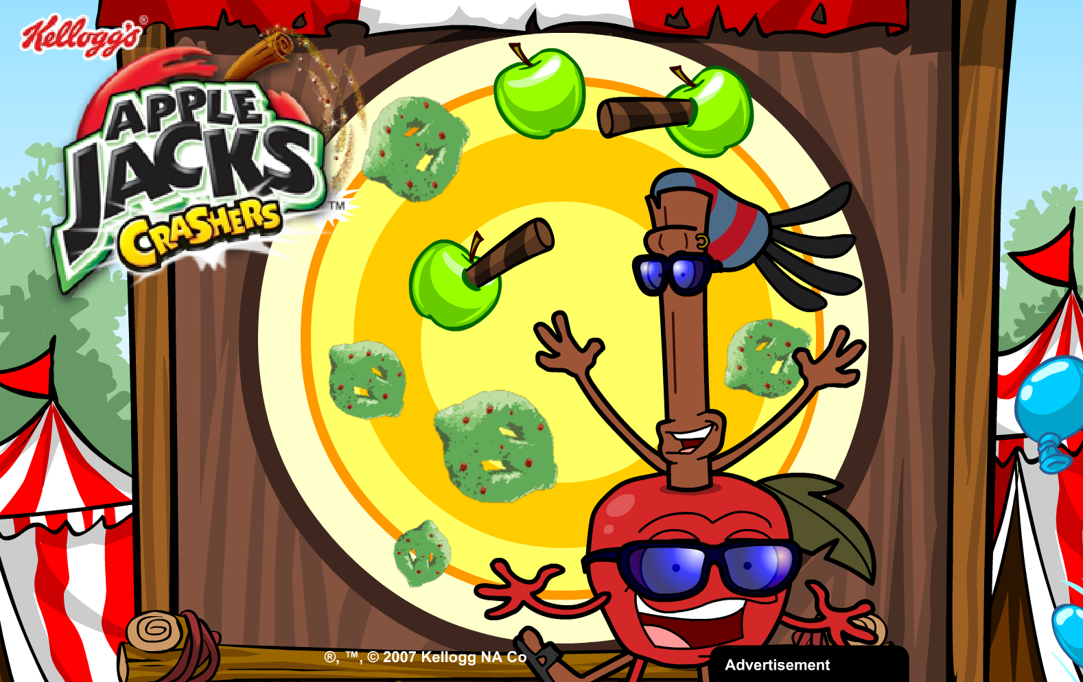 Apple Jacks Crashers - Play Online on Flash Museum 🕹️
