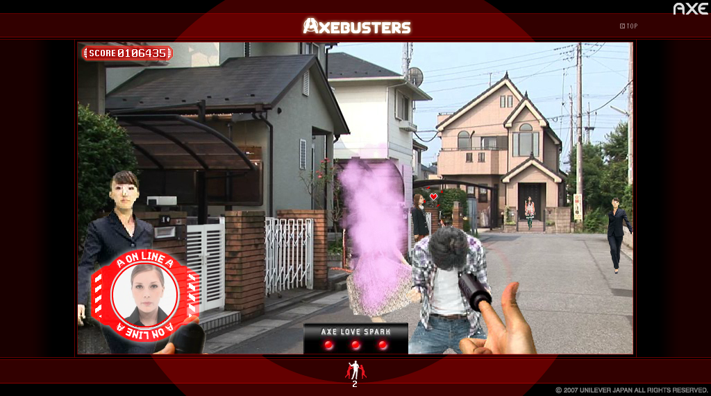 AxeBusters: The Axe Effect - Play Online on Flash Museum 🕹️