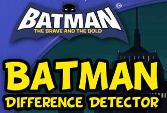Batman the Brave and the Bold: Batman Difference Detector - Play Online ...