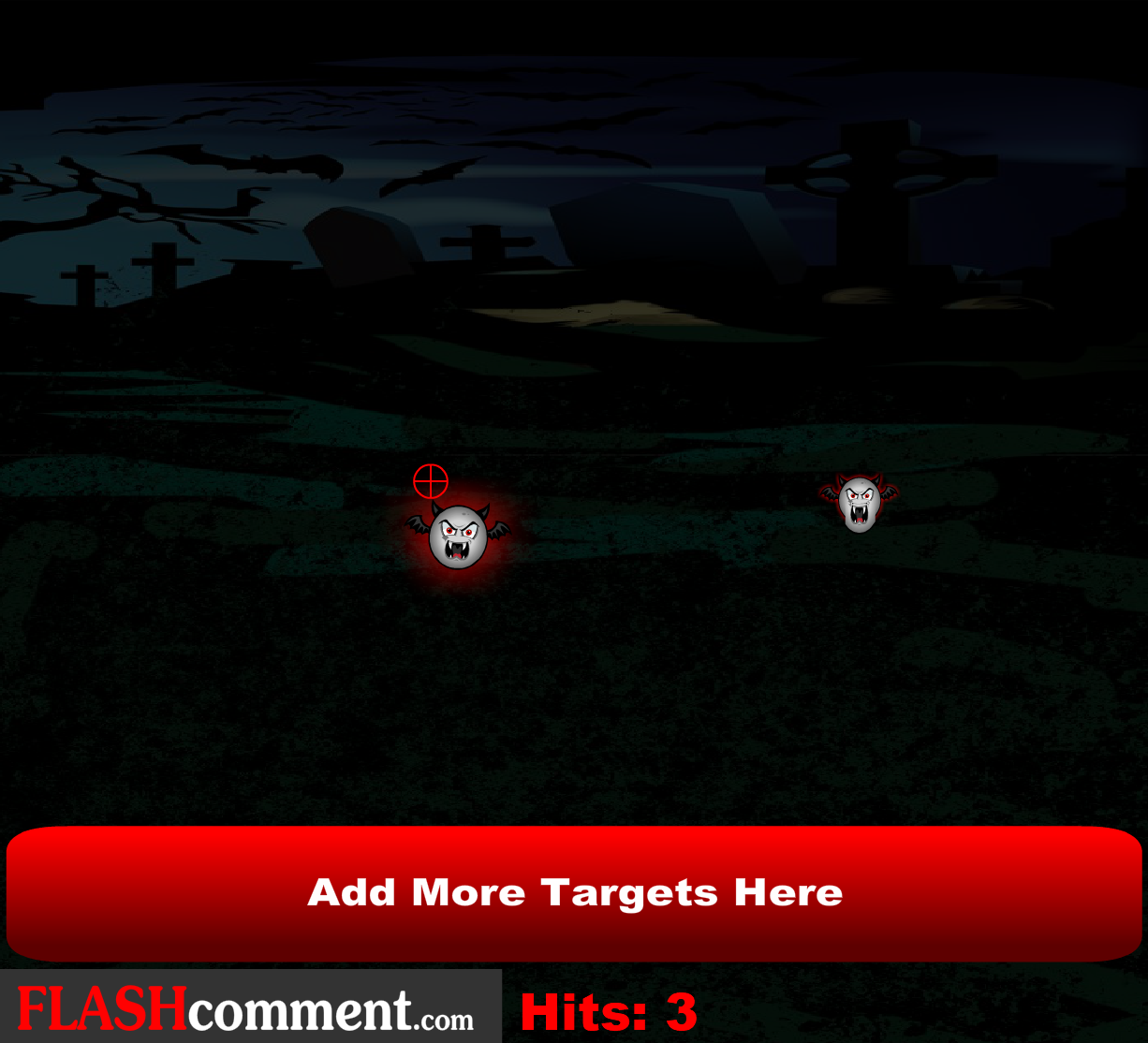 Bats Vampire Shooter - Play Online on Flash Museum 🕹️