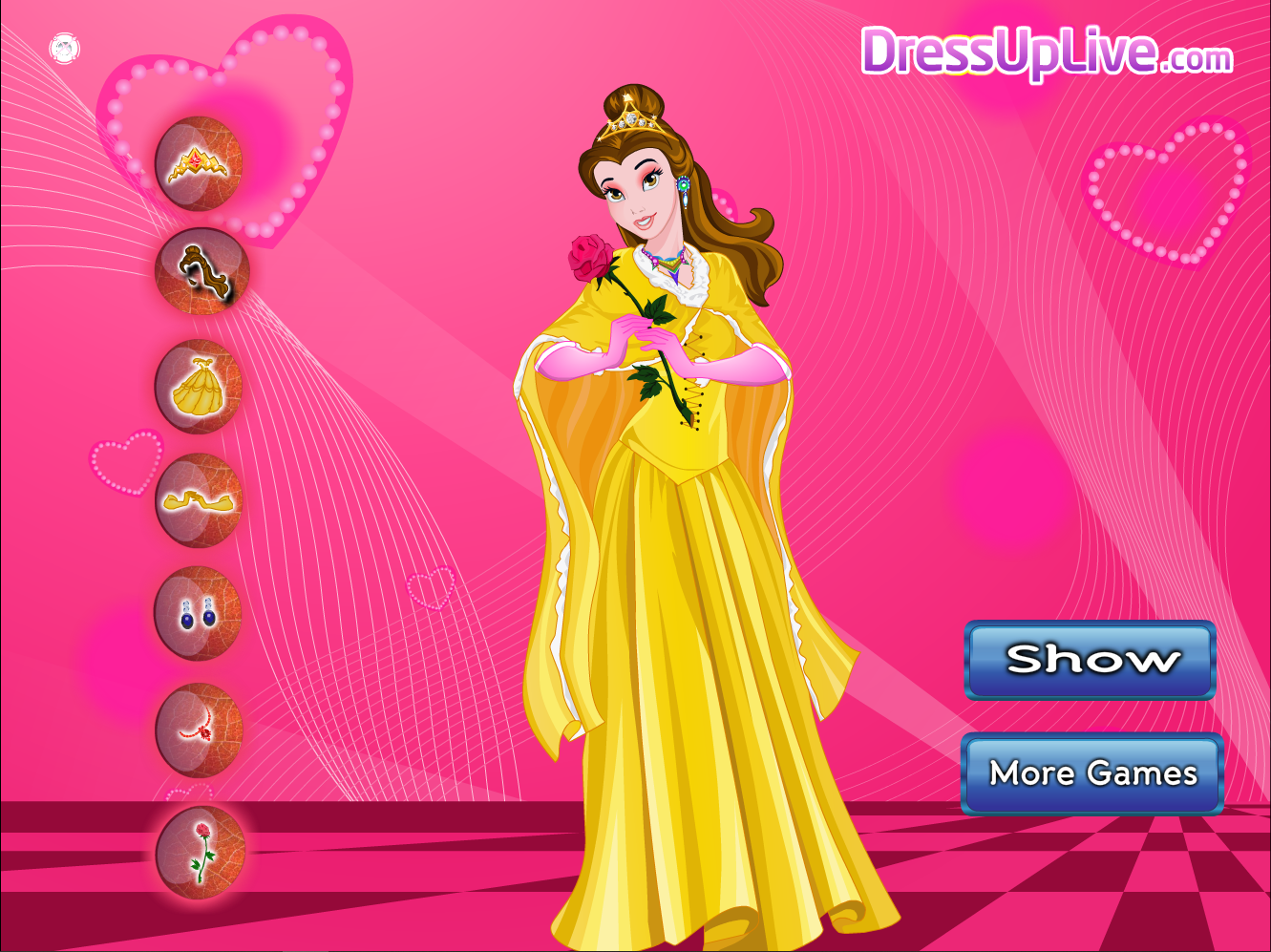 Beautiful Princess Belle - Play Online on Flash Museum 🕹️