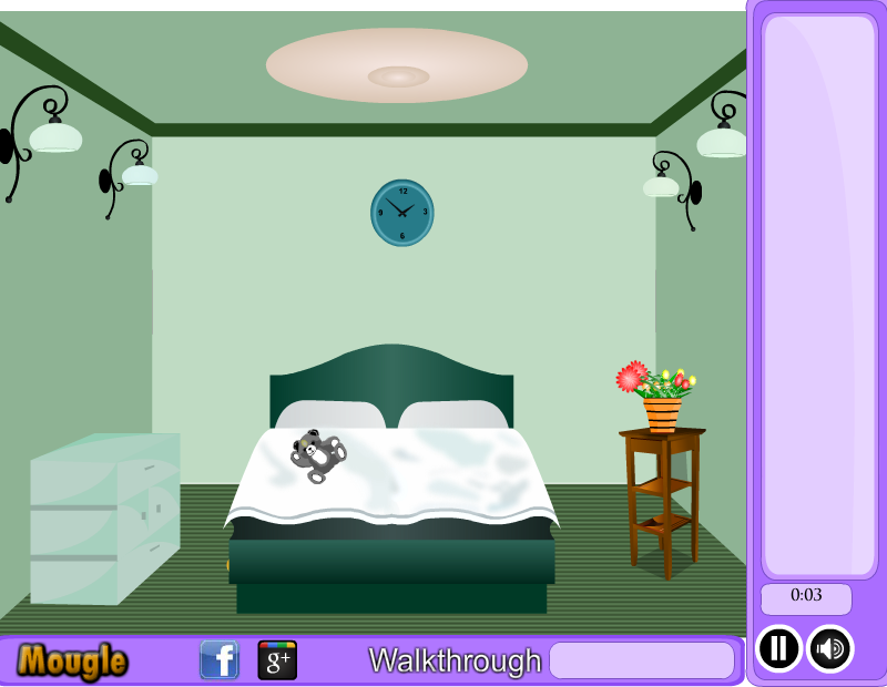 Bed Room Escape - Play Online on Flash Museum 🕹️