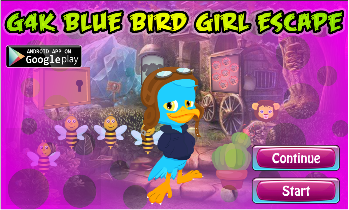 Blue Bird Girl Escape - Play Online on Flash Museum 🕹️
