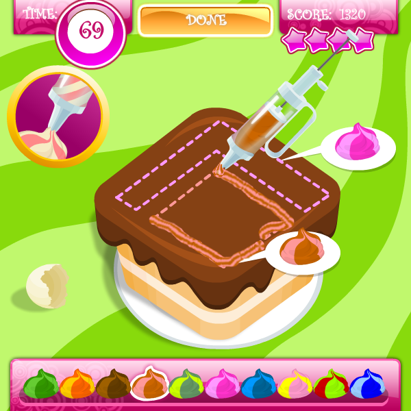 Cake Master - Play Online on Flash Museum 🕹️