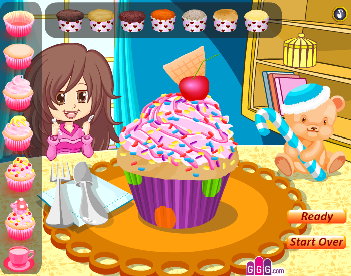 Colorful Cupcake - Play Online on Flash Museum 🕹️
