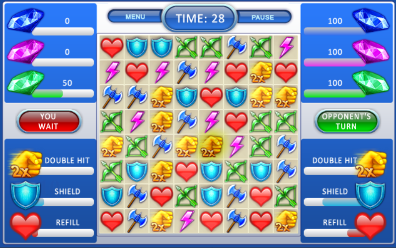 Crystal Battle - Play Online on Flash Museum 🕹️