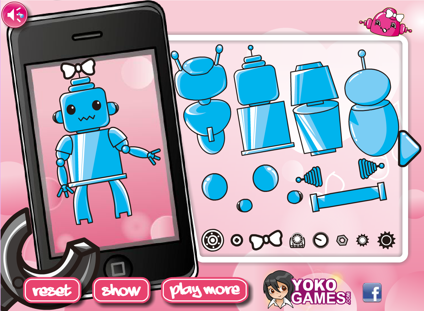 Cute Robots in Love - Play Online on Flash Museum 🕹️