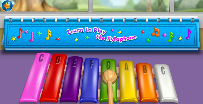 Darby's Colorful Music Keys - Play Online on Flash Museum 🕹️