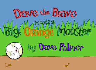Dave the Brave Meets a Big Orange Monster - Play Online on Flash Museum 🕹️