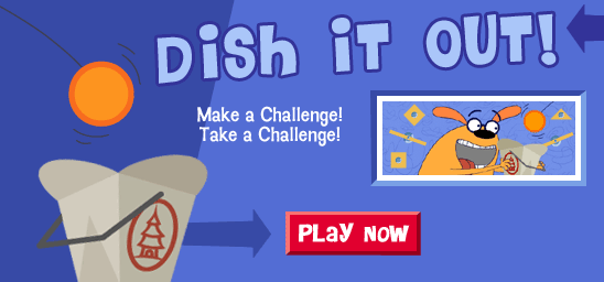Dish It Out - Play Online on Flash Museum 🕹️