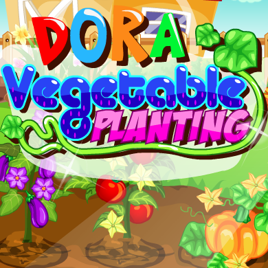 Dora Vegetable Planting - Play Online on Flash Museum 🕹️