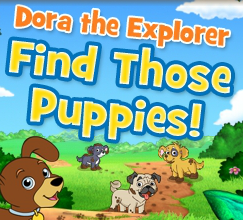 Dora the Explorer: Find Those Puppies! - Play Online on Flash Museum 🕹️