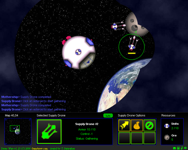 Drone Wars - Play Online on Flash Museum 🕹️