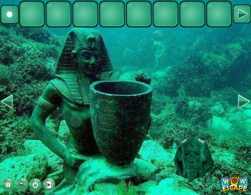 Egyptian Underwater World Escape - Play Online on Flash Museum 🕹️