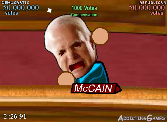 Election Smackdown 2008 - Play Online on Flash Museum 🕹️