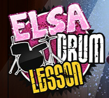 Elsa Drum Lesson - Play Online on Flash Museum 🕹️