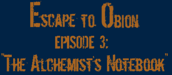 Escape to Obion Episode 3: The Alchemist's Notebook - Play Online on ...