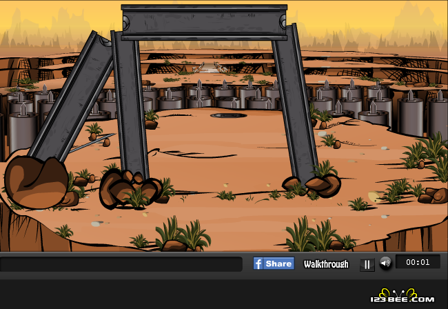 Escape from the Canyon Cave - Play Online on Flash Museum 🕹️