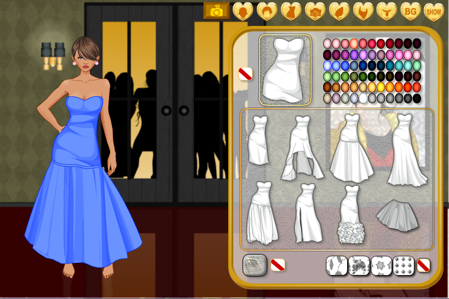 Evening Gown Creator - Play Online on Flash Museum 🕹️