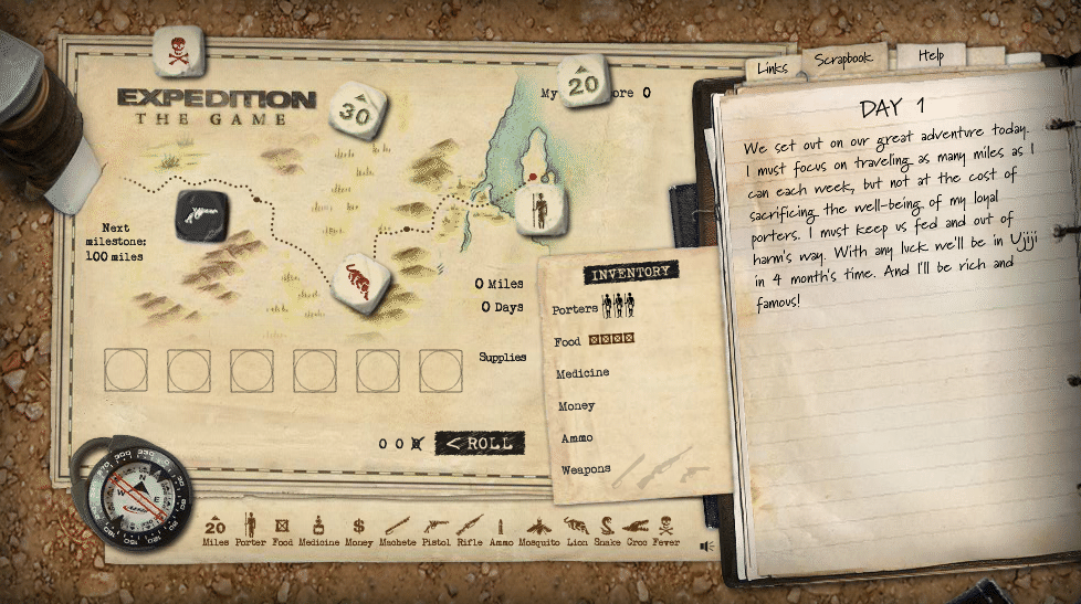 Expedition - The Game (History Channel) - Play Online on Flash Museum 🕹️