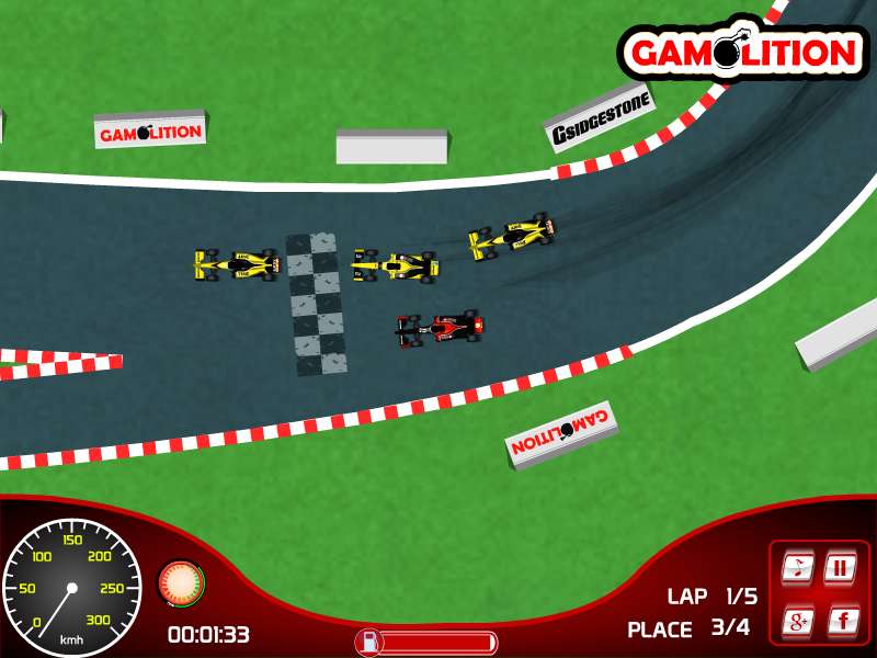 F1 Pit Stop Mania - Play Online on Flash Museum 🕹️