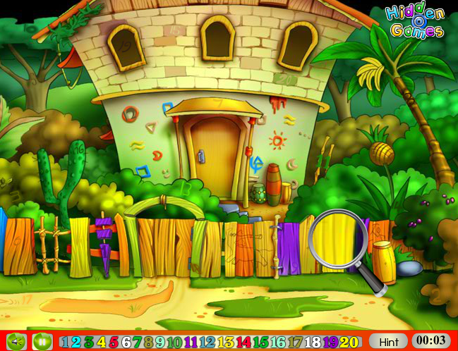 Farm House - Hidden Numbers - Play Online on Flash Museum 🕹️