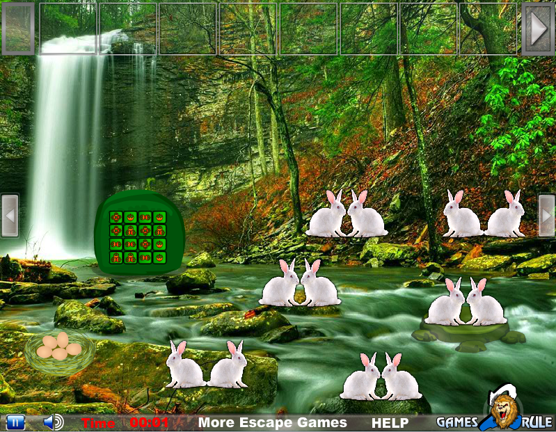 Flower Falls Forest Escape - Play Online on Flash Museum 🕹️