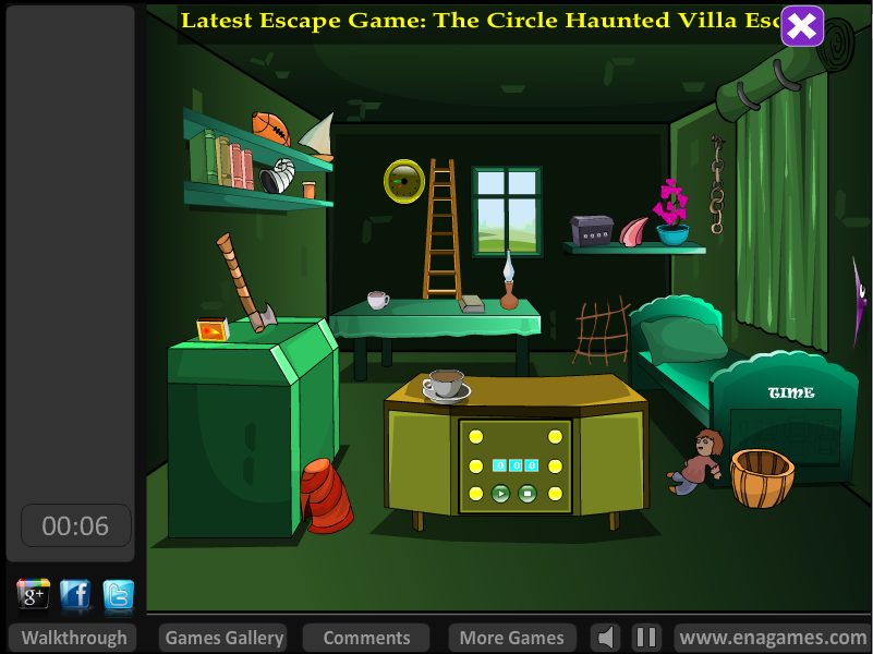 Green Room Escape - Play Online on Flash Museum 🕹️