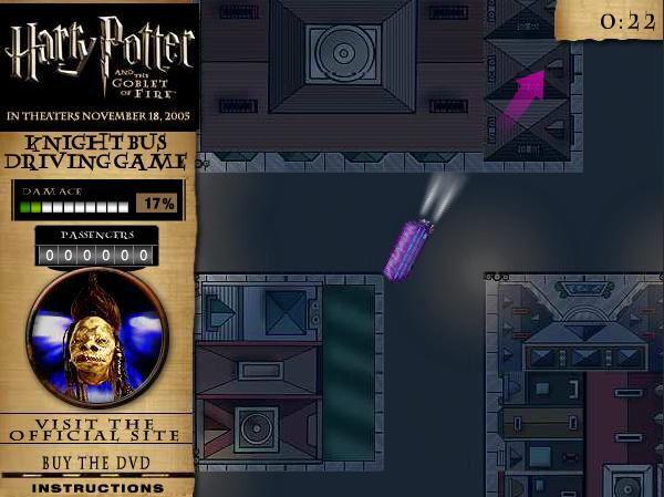 Harry Potter Knight Bus Driving Game - Play Online on Flash Museum 🕹️