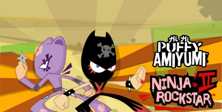 Hi Hi Puffy AmiYumi: Ninja Rock Star II - Play Online on Flash Museum 🕹️