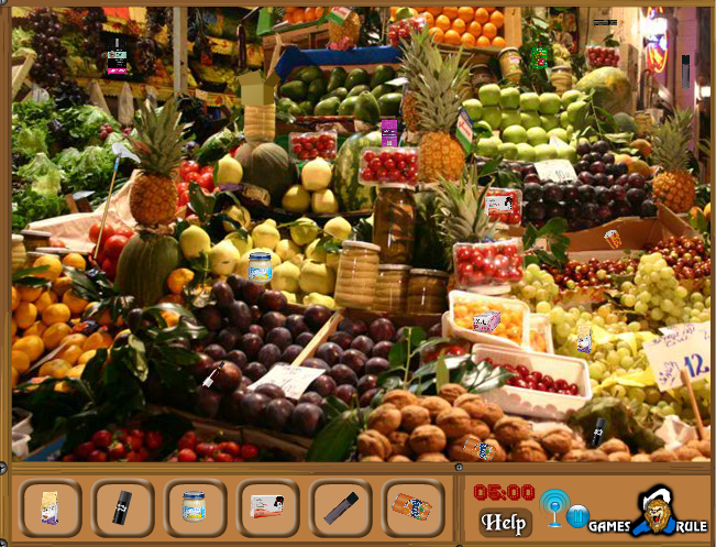 Hidden Objects: Supermarket-2 - Play Online on Flash Museum 🕹️