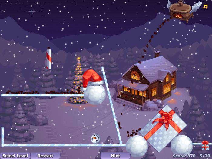 Hide Snowman - Play Online on Flash Museum 🕹️