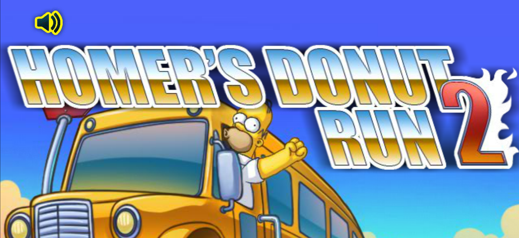 Homer's Donut Run 2 - Play Online on Flash Museum 🕹️