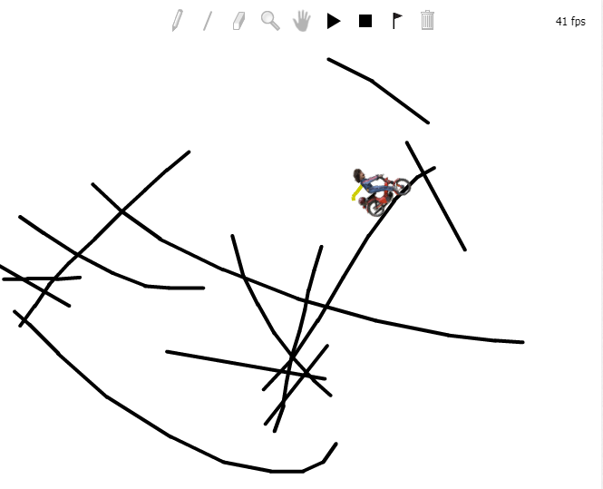 Hot Rod Line Rider - Play Online on Flash Museum 🕹️