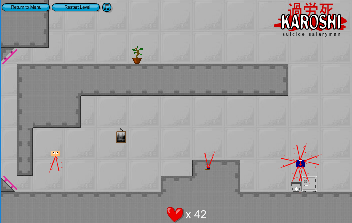 Karoshi: Suicide Salaryman - Play Online on Flash Museum 🕹️