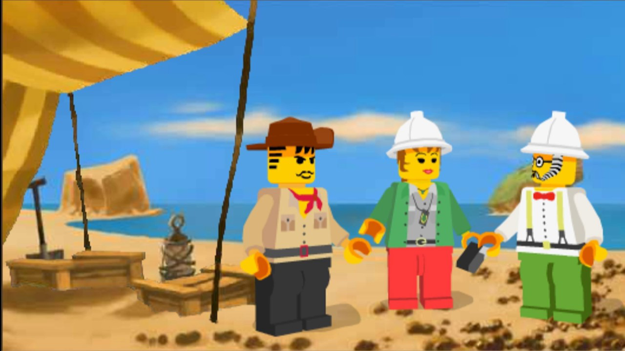 Lego Johnny Thunder and the Adventurers: The Lost Treasure of Greece ...